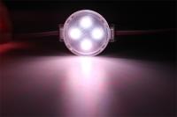 China DC15V LED Point Light IP67 1W RGB SMD3535 40mm Outdoor Waterproof Pixel Light for sale