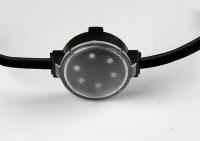 China DC24V 1.5W 40mm RGB SMD3535 LED Point Light IP67 Outdoor Decorative Pixel Light for sale