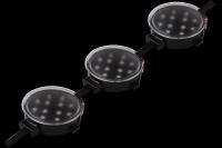 China IP67 LED Point Light DC24V 2.5W RGB 50mm Outdoor Waterproof LED Point Source for sale