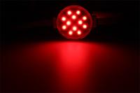China Waterproof LED Point Light IP67 DC24V 2.5W RGBW SMD3535 50mm for sale