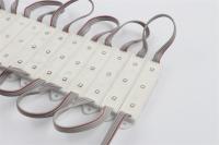 China Full Color RGB 3535 SMD LED Injection Module 78x18mm IP67 DC12V 0.75W Waterproof for sale