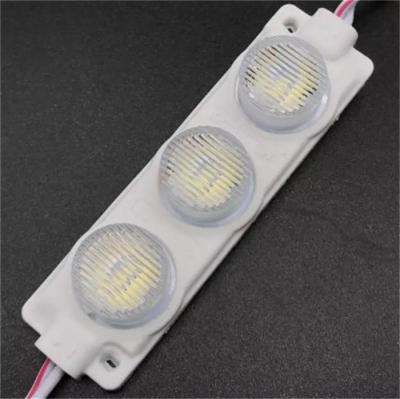 China Miracle Bean LED Light Module Waterproof 75x20mm IP65 0.6W SMD2835 DC12V RGB Flash for sale