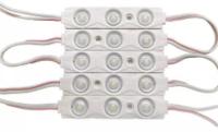 China Miracle Bean IP65 RGB Waterproof 65x16mm LED Module 0.72W SMD2835 DC12V for sale