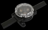 China DMX512 IP67 RGB LED Point Light DC24V 0.75W 30mm SMD3535 Waterproof Smart Pixel for sale