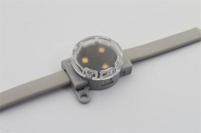 China IP67 DMX512 DC24V 1W RGBW SMD3535 30mm LED Point Light Waterproof for Advertising for sale