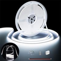 China DC12V 8mm LED Strip Light 10W IP20 Flexible COB Tape for Decoration for sale