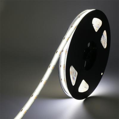 China IP20 COB LED Tape Light Single Color DC24V 12V 11W 8mm Flexible Strip Light 10m Roll for sale
