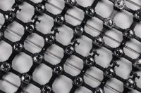 China Miracle Bean Outdoor LED Mesh Curtain IP67 DC24V DMX512 P62.5 RGB Flexible Display Screen for sale