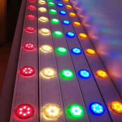 China Permanent Christmas LED Pixel Point Light 40mm 50mm DC24V 2W RGBW Aluminum Profile for sale