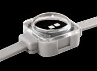 China RGB Miracle Bean LED Pixel Point Light 25mm 0.75W SMD3535 IC 8516 IP67 Waterproof for sale