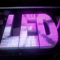 China DC5V 12mm RGB LED Pixel Point Light 50pcs String IP67 Outdoor Decorative Lighting for sale