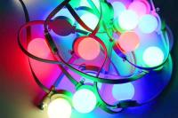 China SMD3535 6 Lamps LED Dot Pixel Light 50mm DC24V 2W Full Color RGBW IP67 for sale