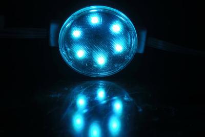 China 50mm DC24V 2W RGBW LED Pixel Dot Light SMD3535 6 Lamps IP67 Programmable for sale
