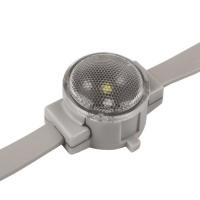 China Waterproof IP67 LED Pixel Point Light 1W RGBW DC12V DMX512 30mm SMD3535 for sale