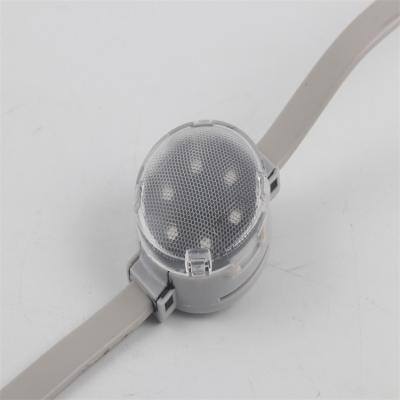 China IP67 SMD3535 LED Point Light 1.5W DC24V 40mm RGB DMX512 Outdoor Decoration for sale