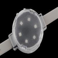 China IP67 SMD3535 LED Point Light 1.5W DC24V 40mm RGB DMX512 Outdoor Decoration for sale