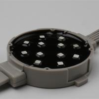 China DC24V 50mm LED Point Light Miracle Bean IP67 RGB 2.5W SMD3535 DMX512 for sale