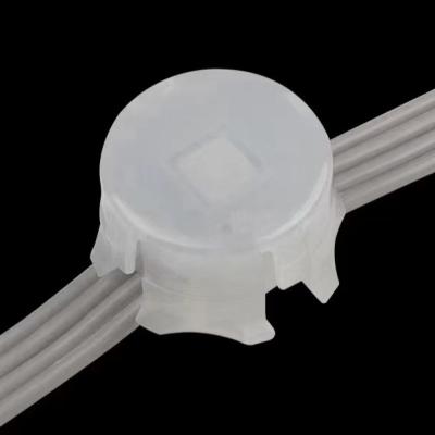 China 0.3W DMX512 SMD5050 DC5V 20mm RGB LED Point Light IP67 Waterproof Miracle Bean for sale