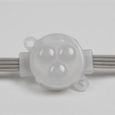 China 0.75W 6898 SMD3535 DC5V 30mm RGB Point LED Light IP67 Waterproof for sale