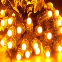 China Single Color LED Pixel Light 0.12W DC12V IP67 F5 9mm Outdoor Waterproof for sale