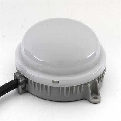China DC24V 6W DMX512 RGBW LED Point Light IP67 100mm SMD3535 Waterproof Pixel Light for sale