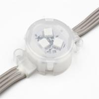 China DC12V 30mm DMX512 RGBW LED Point Light IP67 0.75W SMD5050 Pixel Light for sale