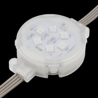 China Outdoor Waterproof IP67 LED Point Light 1.5W SMD5050 DC24V 50mm RGB DMX512 for sale