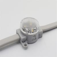 China Waterproof IP67 0.75W SMD3535 DC12V 30mm LED Point Light Full Color RGB for sale