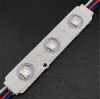 China IP65 Waterproof RGB LED Module 0.75W DC12V 5050 SMD for Sign Lighting for sale