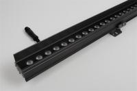 China Custom IP66 Outdoor LED Wall Washer 24V 12W SMD5050 160 Degree Single Color 30x30x1000mm for sale