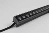 China Custom IP66 Outdoor LED Wall Washer 24V 12W SMD5050 160 Degree Single Color 30x30x1000mm for sale