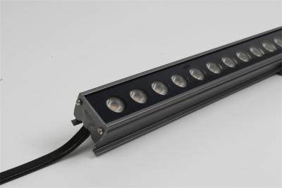 China Custom IP66 Outdoor LED Wall Washer 24V 12W SMD5050 160 Degree Single Color 30x30x1000mm for sale