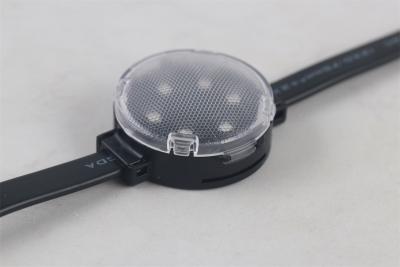 China IP67 LED Pixel Light 1W DC12V 40mm RGB DMX512 Outdoor Advertisement Point Light Source for sale
