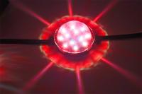 China DMX512 Outdoor Waterproof RGB Pixel LED Point Light 80mm DC24V 3W IP67 for sale