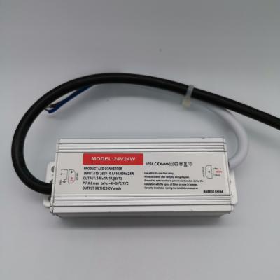 China Outdoor Power Supply DC12V DC24V Waterproof Led Driver for Lights Module for sale