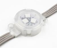 China RGB Waterproof LED Point Light 30mm DC12V IP67 Miracle Bean 0.75W for sale