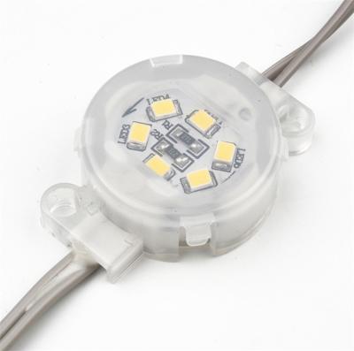 China 0.6W LED Point Light Outdoor DC12V 30x12mm IP67 30000 Hours Epistar SMD2835 for sale