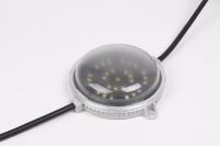 China DC36V 5W 100mm Waterproof LED Point Light PC Shell IP67 CE ROHS for sale