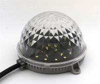 China 80mm 24V DMX RGB Pixel LED Point Light IP67 Waterproof for Christmas Holiday Landscape Decoration for sale