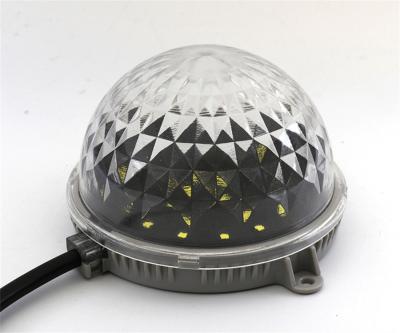 China 80mm 24V DMX RGB Pixel LED Point Light IP67 Waterproof for Christmas Holiday Landscape Decoration for sale