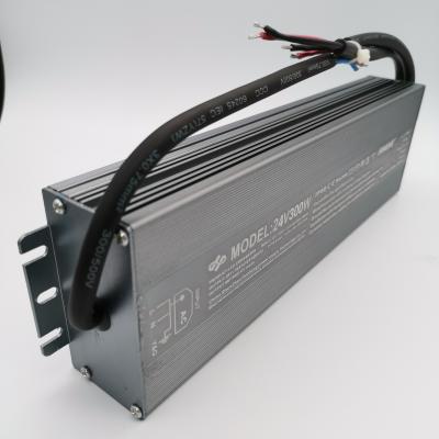 China Outdoor Waterproof LED Power Supply 300W 12V 24V IP68 Constant Voltage Driver for sale
