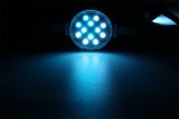 China 50mm DC24V Outdoor Waterproof LED Point Light 3W IP67 SMD3535 RGB for sale