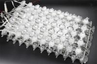 China DMX512 LED Mesh Curtain 120 Degree Viewing Angle 30000H Lifespan Outdoor Advertising Screen for sale