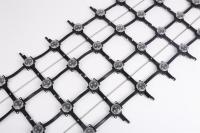 China DMX512 75W RGB LED Mesh Curtain DC12V IP67 Waterproof for Indoor Outdoor for sale