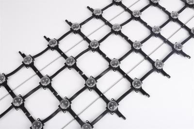 China DMX512 75W RGB LED Mesh Curtain DC12V IP67 Waterproof for Indoor Outdoor for sale