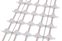 China P60 Transparent LED Display 4000nits 12V Window Glass LED Mesh for Advertising for sale