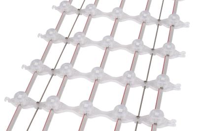 China P60 Transparent LED Display 4000nits 12V Window Glass LED Mesh for Advertising for sale