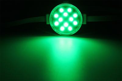 China 50mm DC24V Outdoor Waterproof LED Point Light 3W IP67 SMD3535 RGB for sale