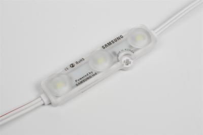 China 1.5W DC12V IP65 Waterproof LED Light Module 75x20mm with 30,000 Hour Lifespan for sale