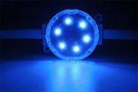 China 50mm Single Color LED Point Light DC24V 1.2W IP67 SMD3535 48lm for sale